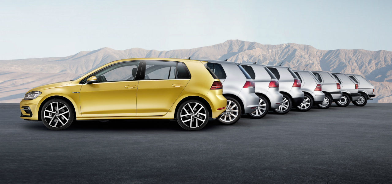 Saga Volkswagen Golf : sept générations de succès