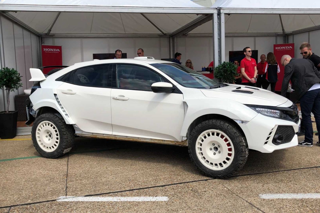 Honda Civic Type R OveRland : du circuit au rallye