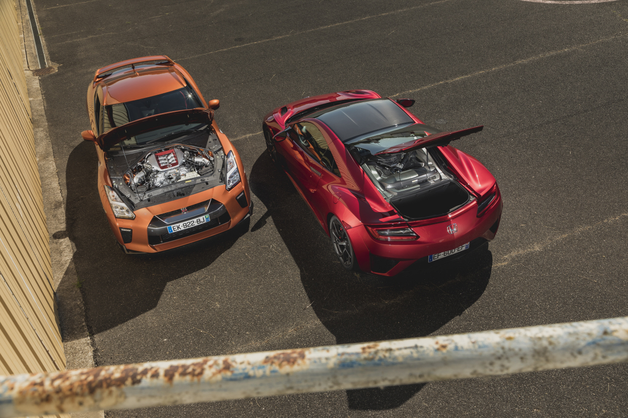 Honda NSX vs Nissan GT-R : les plus belles photos de notre match ! | L ...
