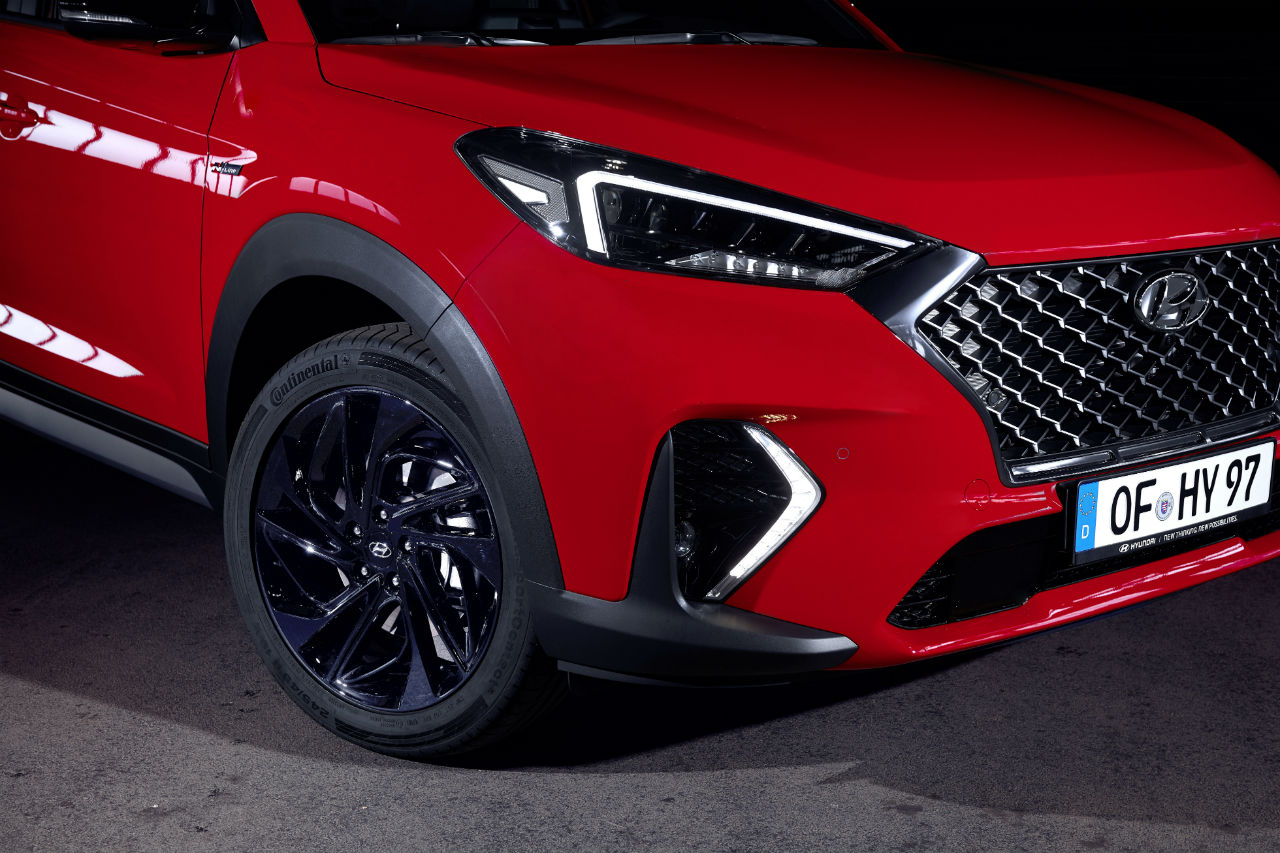 Photo 13 - Hyundai Tucson N Line rouge - Hyundai Tucson N Line : look ...
