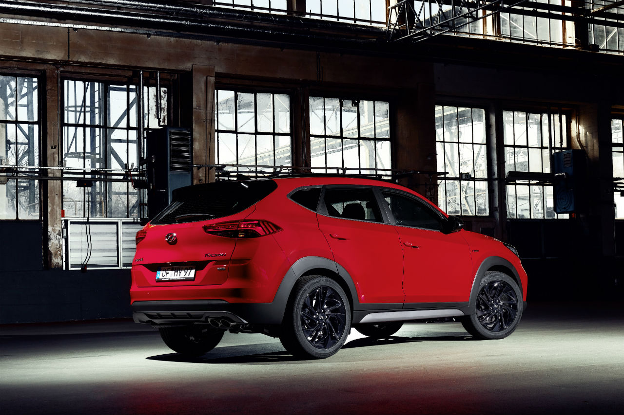 Photo 8 - Hyundai Tucson N Line rouge - Hyundai Tucson N Line : look ...