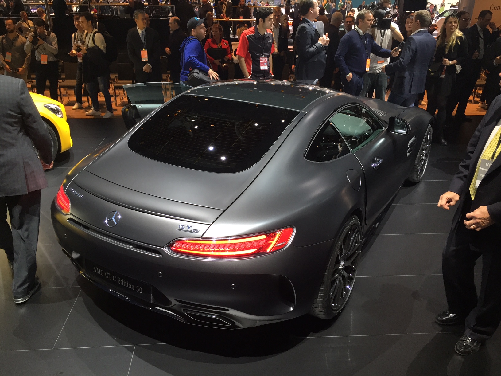 Mercedes-AMG GT C Edition 50 : en hommage aux 50 ans d'AMG en 2017