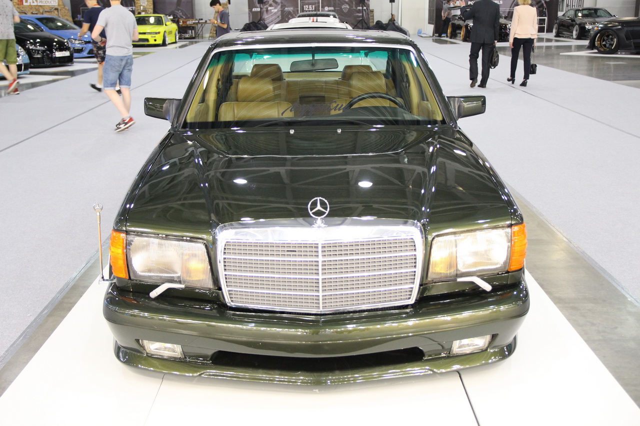 Photo 37 - Mercedes Classe S W126 vue avant tuning salon de Moscou 2018 ...
