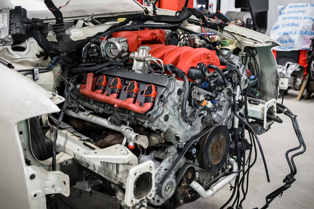 Photo 7 - moteur Audi V10 5.2 420 ch - Audi RS6 C5 V10. Voici la toute ...