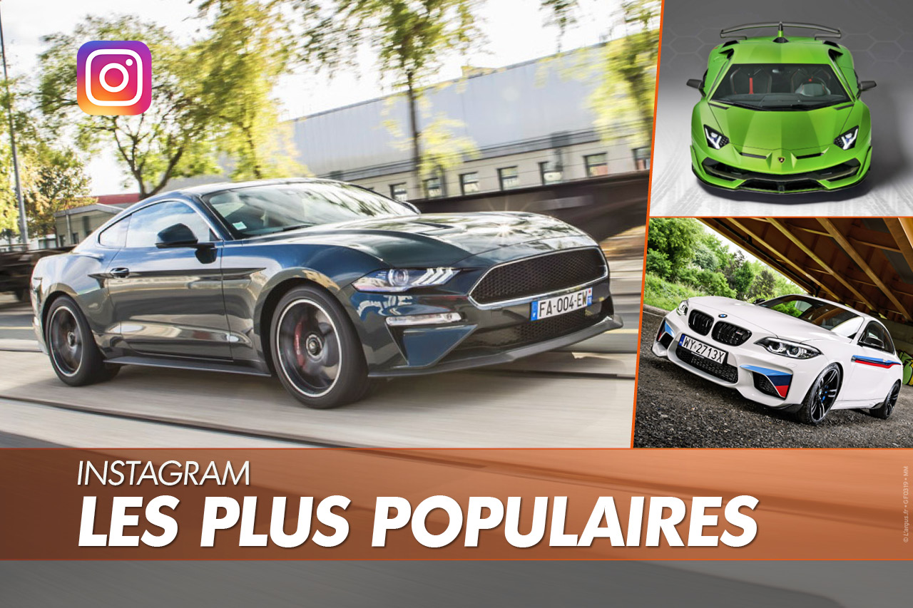 Les voitures les plus populaires sur Instagram | L'Argus
