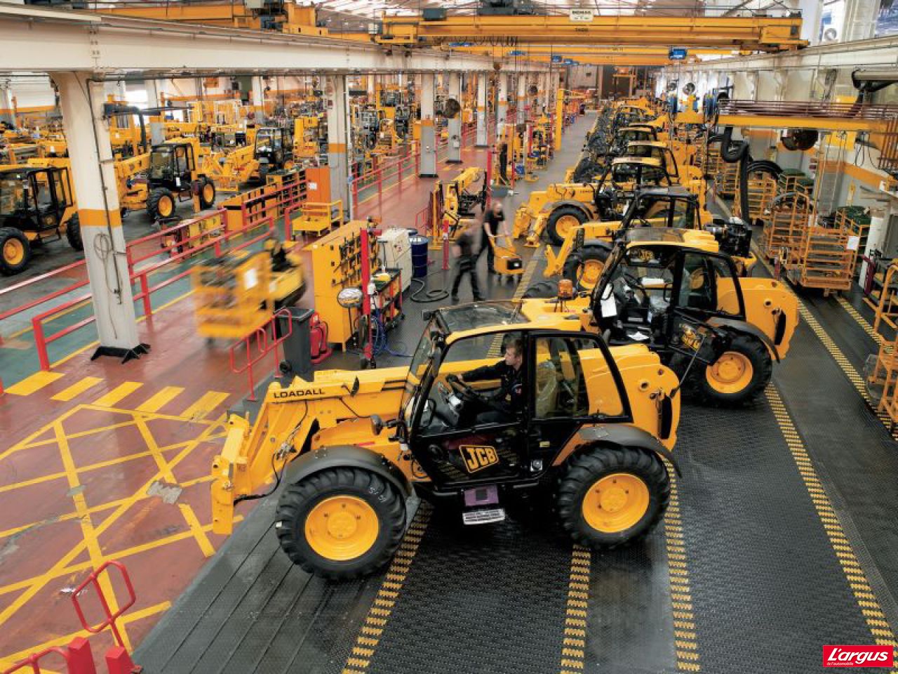 2012 : année record pour JCB