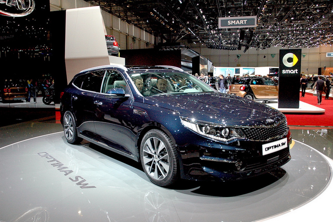 Kia Optima SW : le break Kia Optima en mode GT à Genève - Photo #4 - L ...