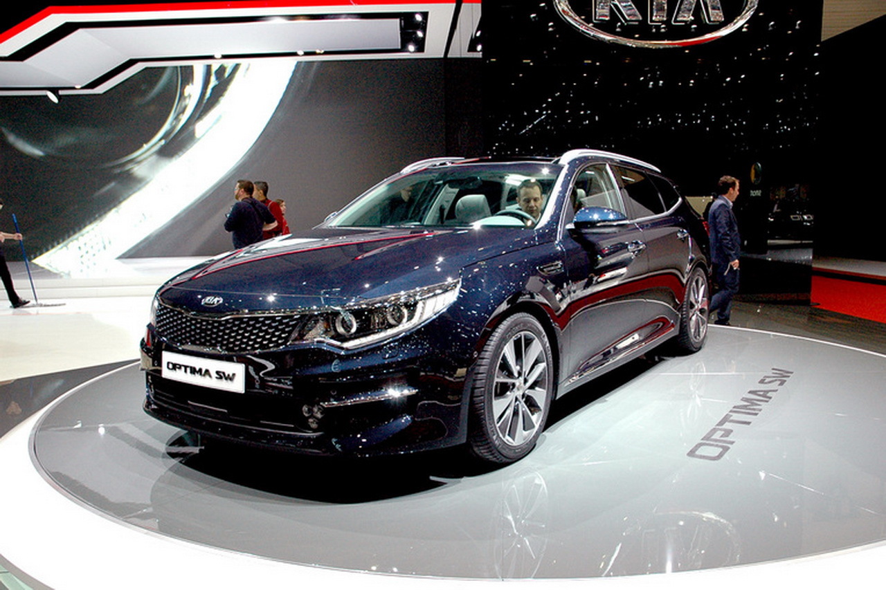 Kia Optima SW : le break Kia Optima en mode GT à Genève - Photo #6 - L ...