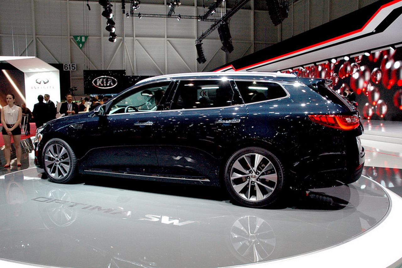 Kia Optima SW : le break Kia Optima en mode GT à Genève - Photo #7 - L ...