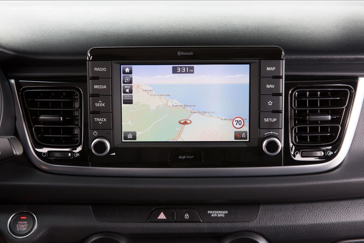 A bord de la Kia Rio 4 2017