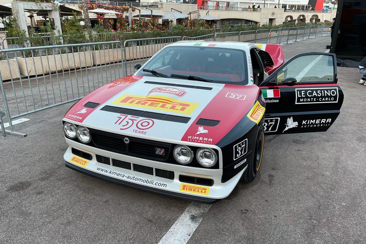 Une Lancia 037 Restomod en vedette du Rallye Monte-Carlo 2022 - Photo ...