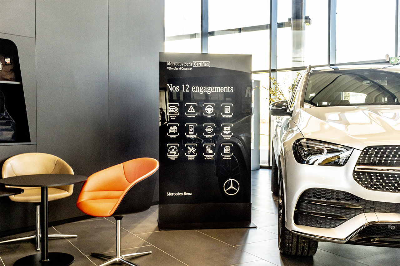 Mercedes-Benz a dévoilé son nouveau label de véhicules d'occasion