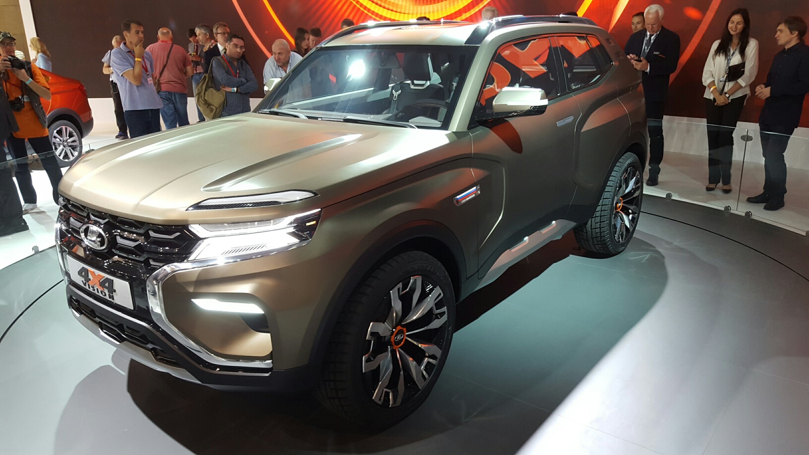 Photo 9 - Lada 4x4 Vision salon de Moscou 2018 - Lada 4x4 Vision : le ...
