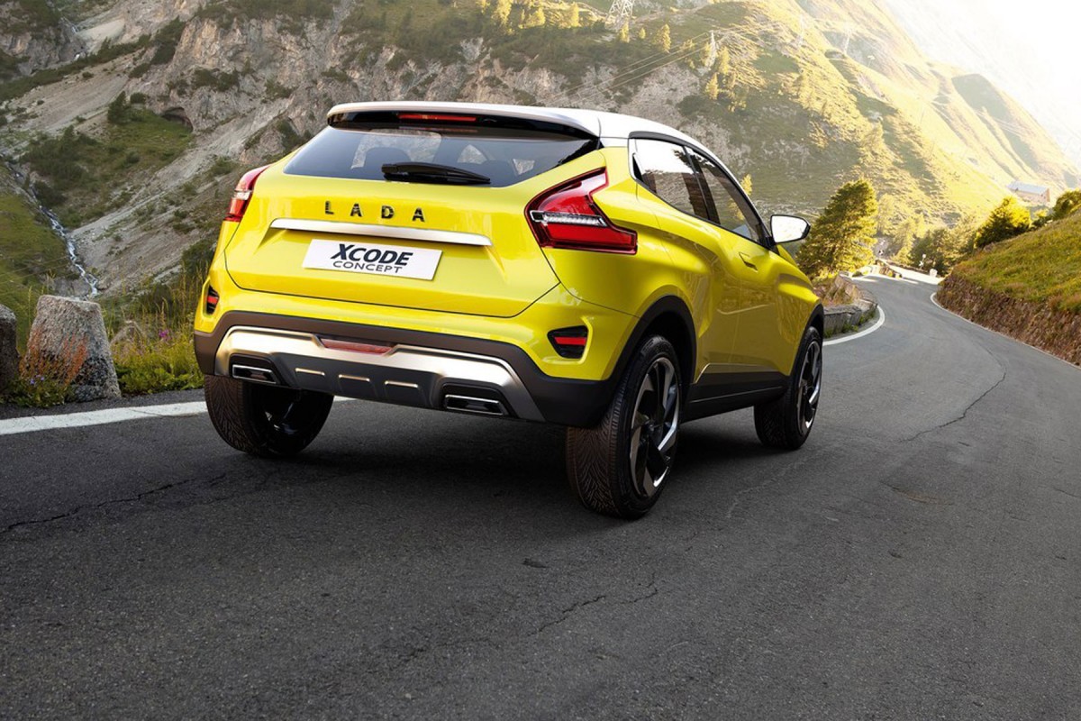 Photo 6 - Lada XCode Concept 2016 vue arrière - Lada XCode concept : un avant-goût du Captur de ...