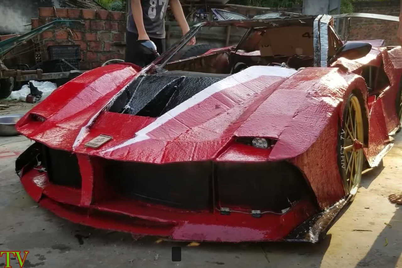 Photo 11 - Ferrari Laferrari copie carton - Le best of des voitures ...