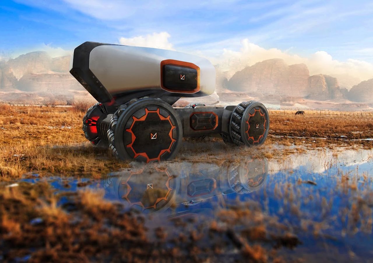 Photo 11 - Lamborghini Concept Mars - Les bagnoles insolites de juin 2017