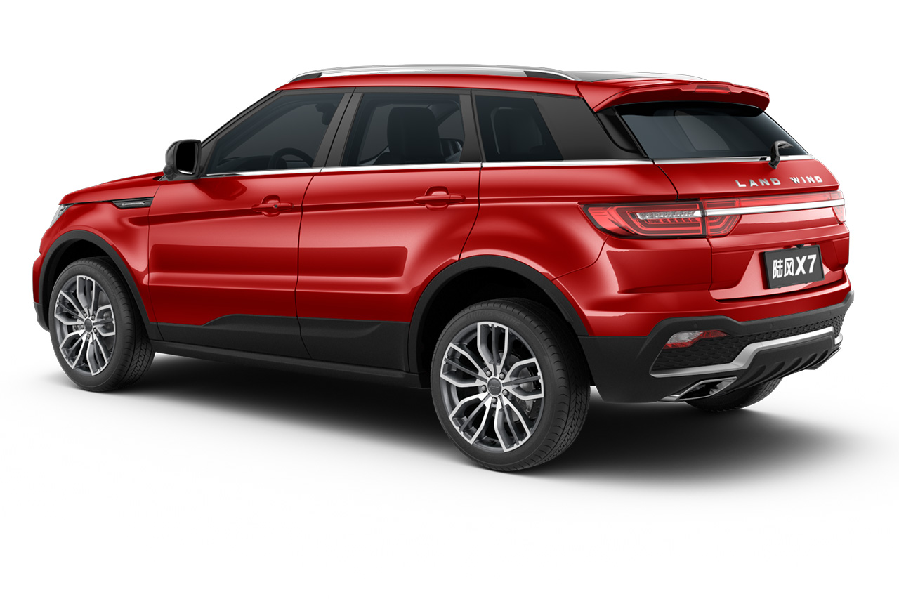 Landwind X7 : l'Evoque chinois remis à jour pour 2018