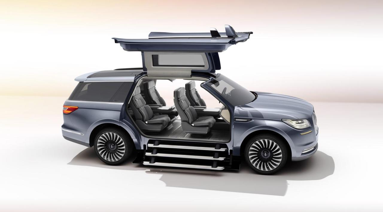 Lincoln Navigator Concept : portes spectaculaires, air de Range Rover