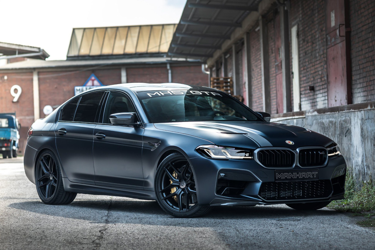 Manhart MH5 GTR (2021). Près de 800 ch pour une BMW M5 CS unique