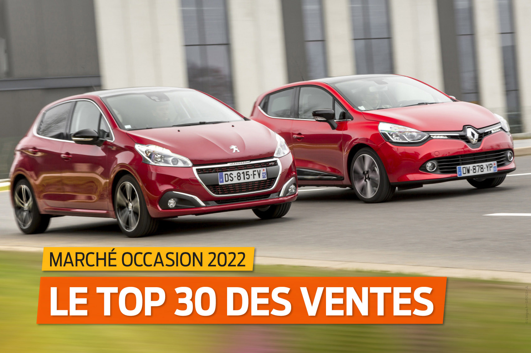 Ventes occasion 2022. Le top 30 des modèles les plus vendus