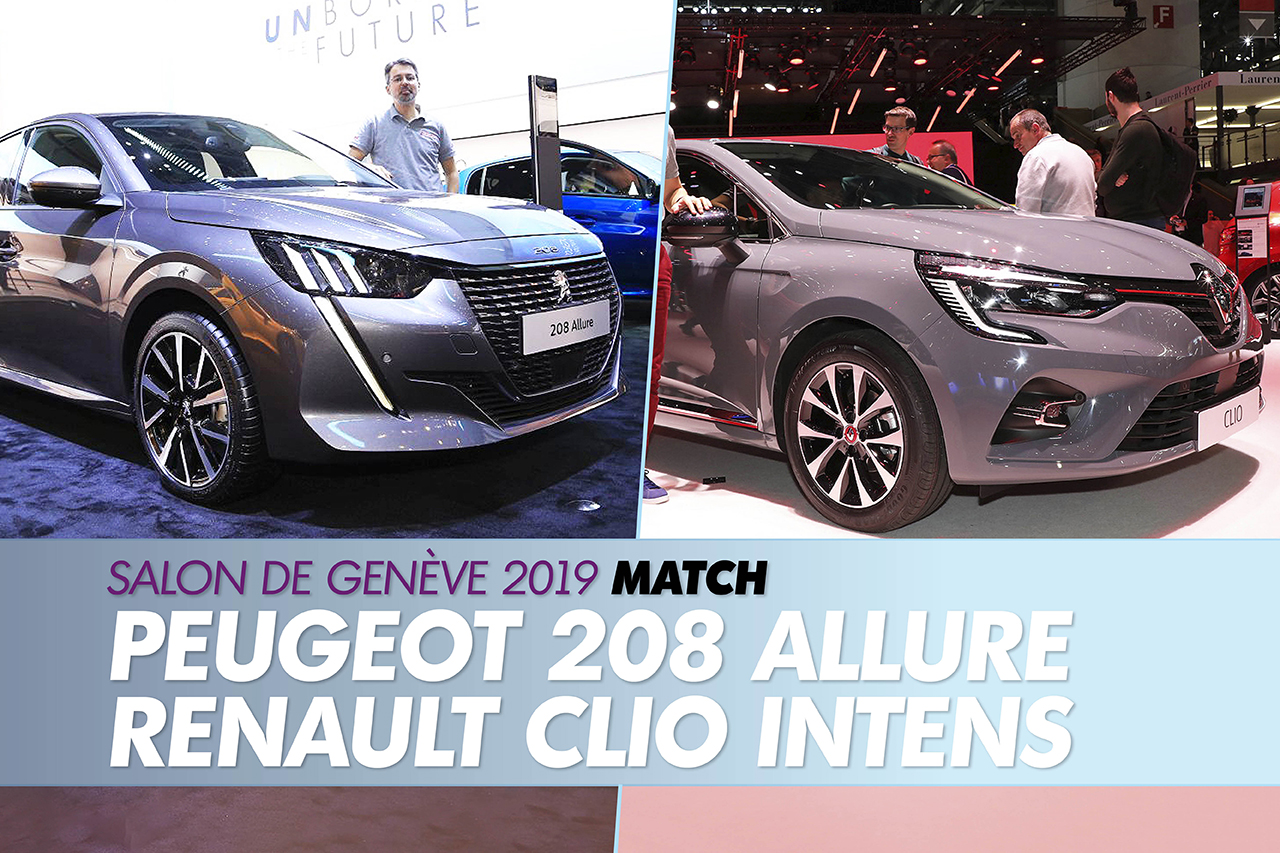 Peugeot 208 Allure vs Renault Clio Intens, le match du coeur de gamme ...