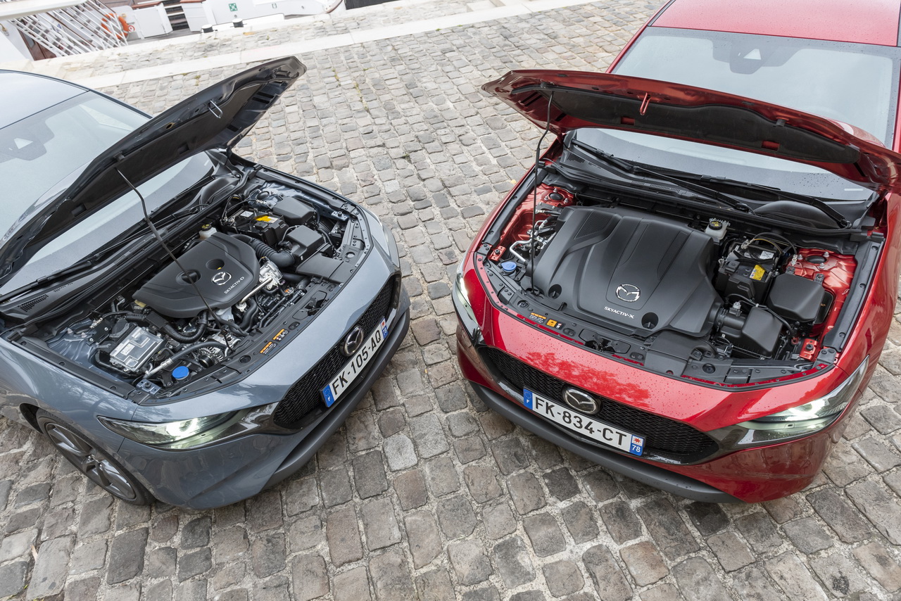 Essai et consommations Mazda 3 essence et diesel
