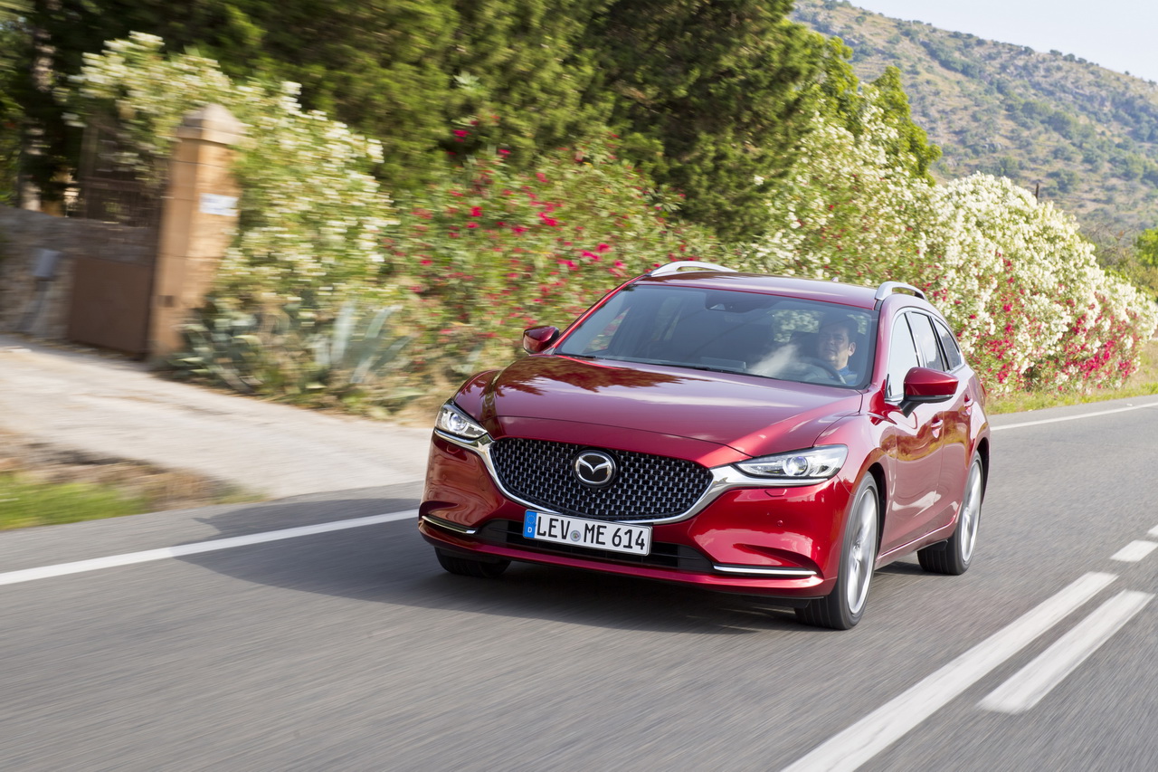 Diaporama et photos - Essai Mazda 6 break 2.2 D 184 (2018) : les ...