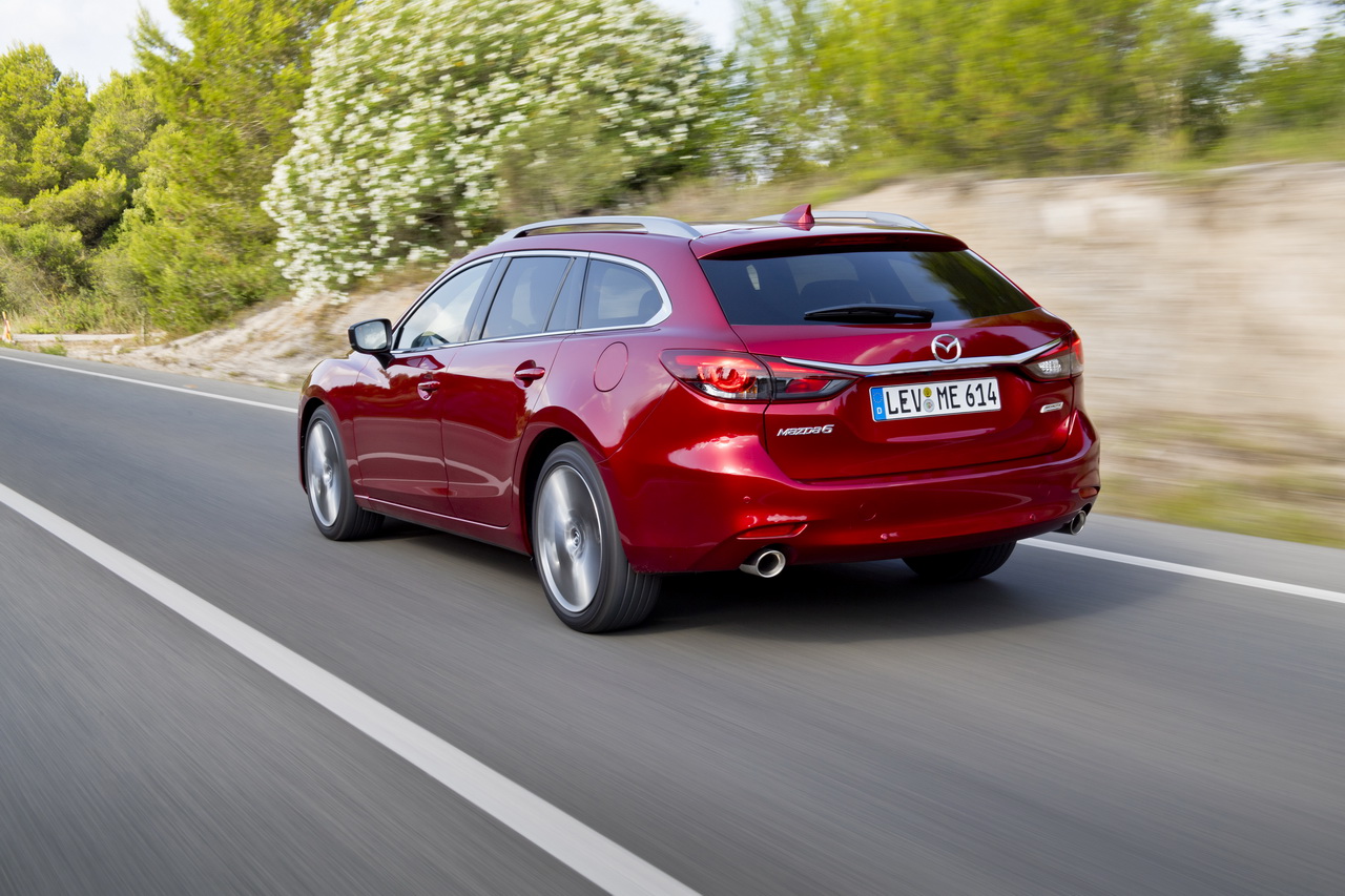 Diaporama et photos - Essai Mazda 6 break 2.2 D 184 (2018) : les ...