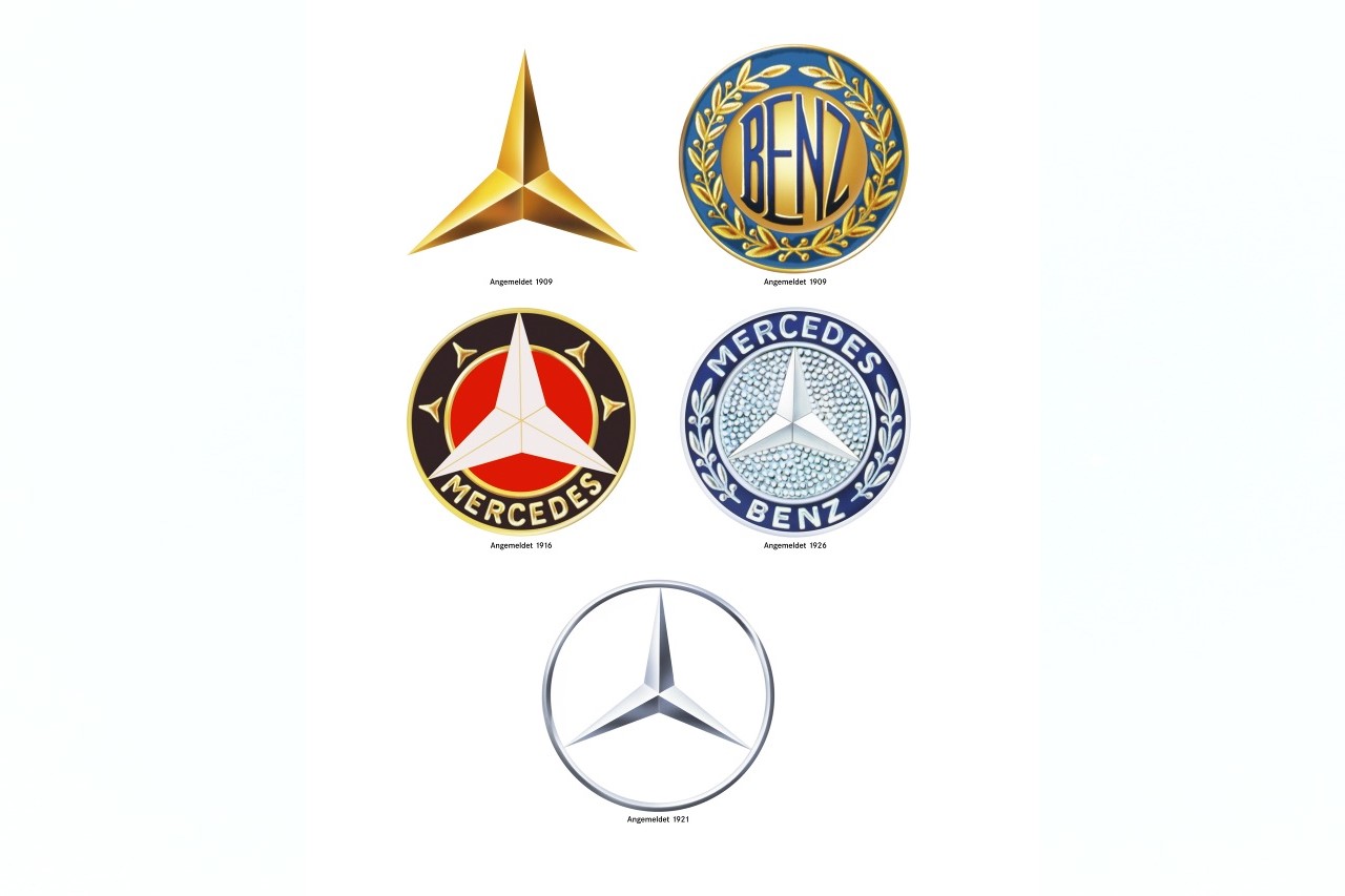 Mercedes. Le logo de la marque à l'étoile fête ses 100 ans