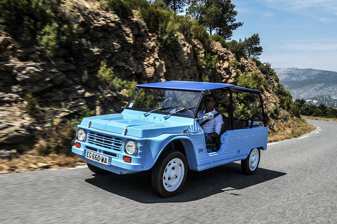 Une Méhari électrique "underground" présentée par le 2CV Méhari Club