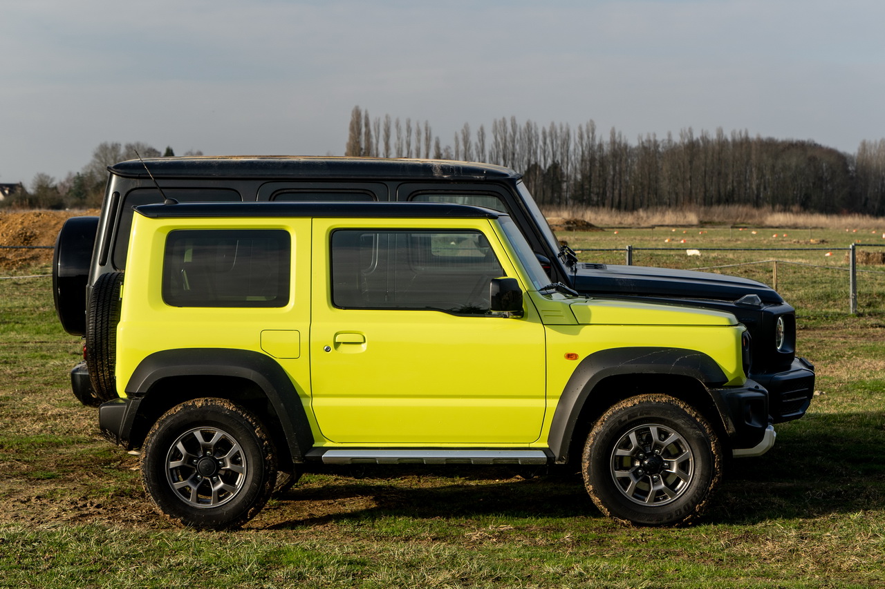 Diaporama et photos - Suzuki Jimny vs Mercedes Classe G : les ...