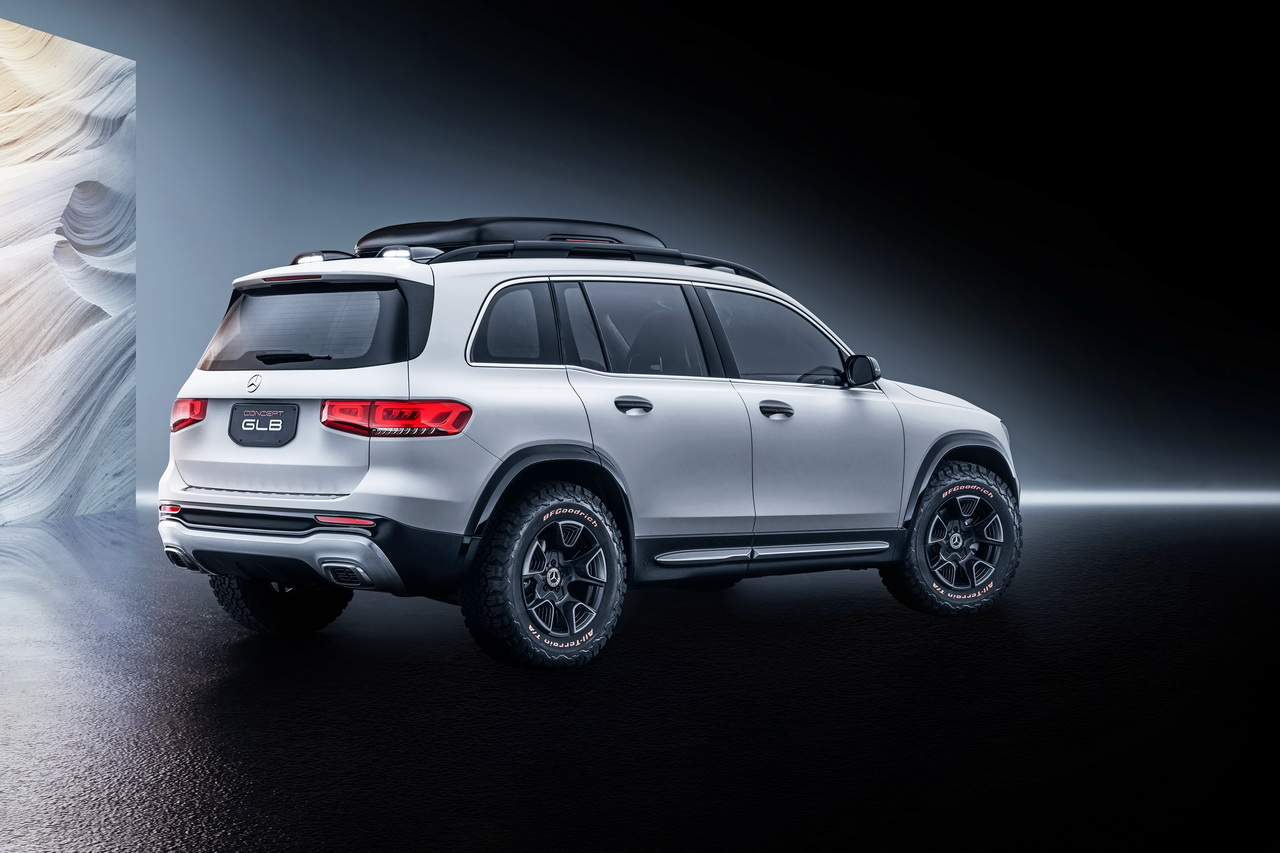 Photo 13 - mercedes glb concept 3/4 ar - Mercedes concept GLB : le ...