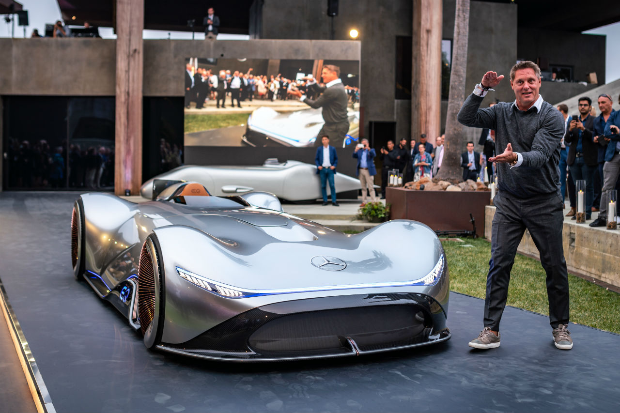 Diaporama et photos - Mercedes Vision EQ Silver Arrow : rêve de vitesse ...