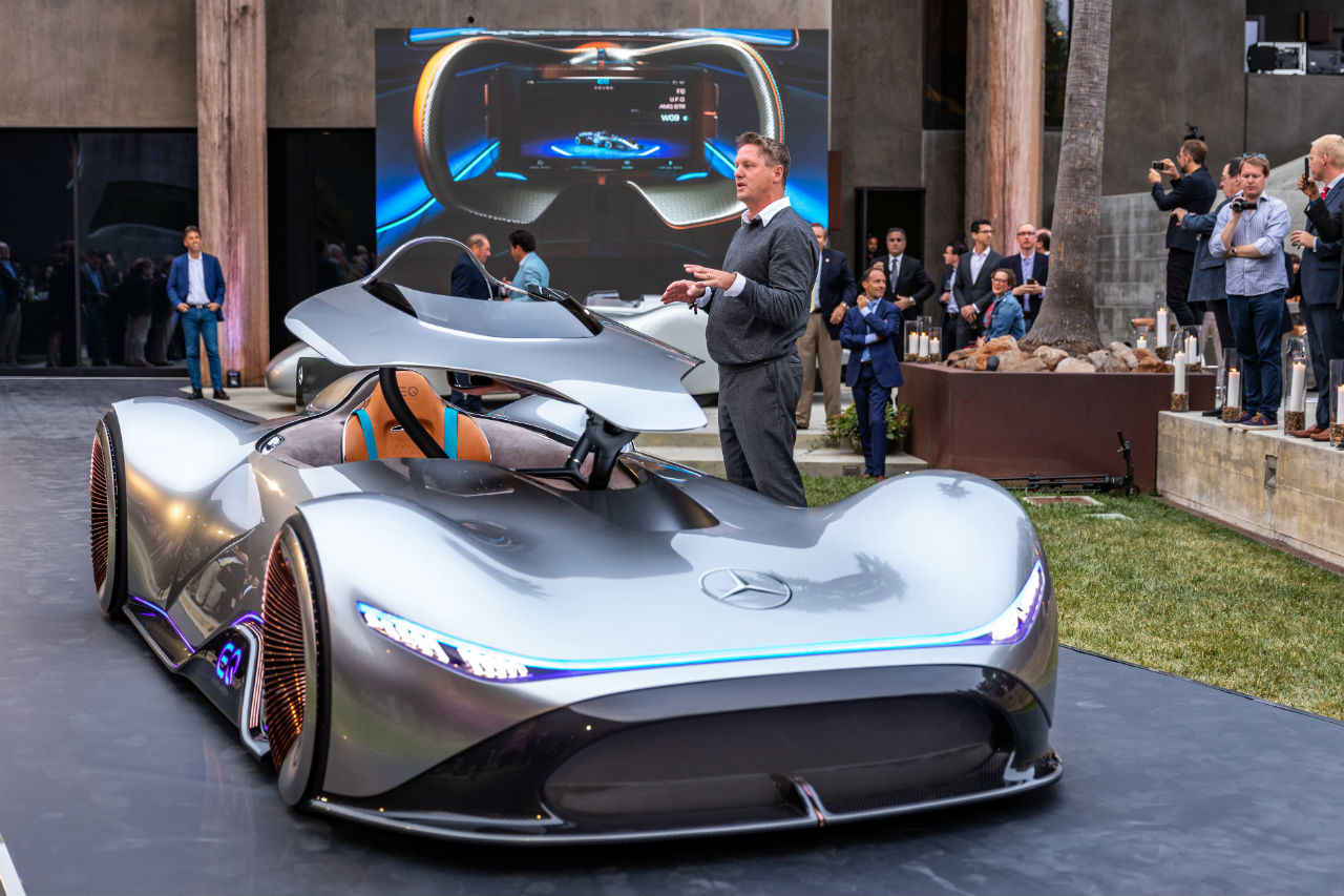 Diaporama et photos - Mercedes Vision EQ Silver Arrow : rêve de vitesse ...