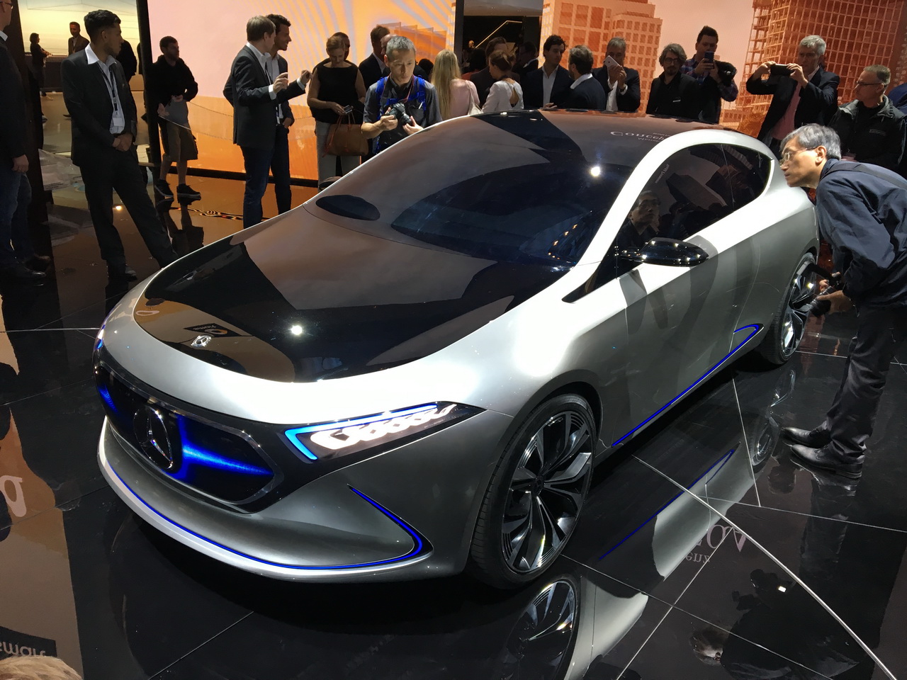 Mercedes EQA Concept : la première compacte électrique de Mercedes