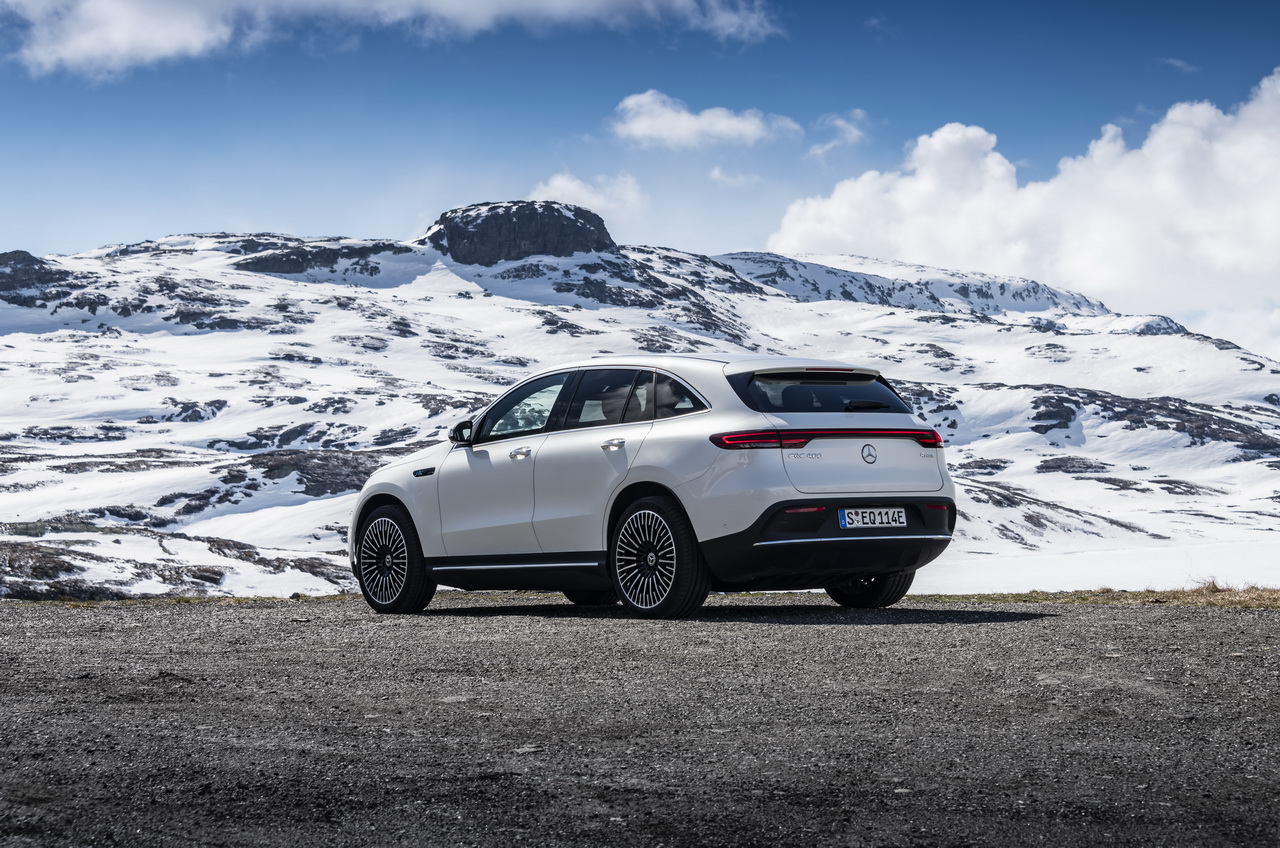 Fiche technique Mercedes EQC 400