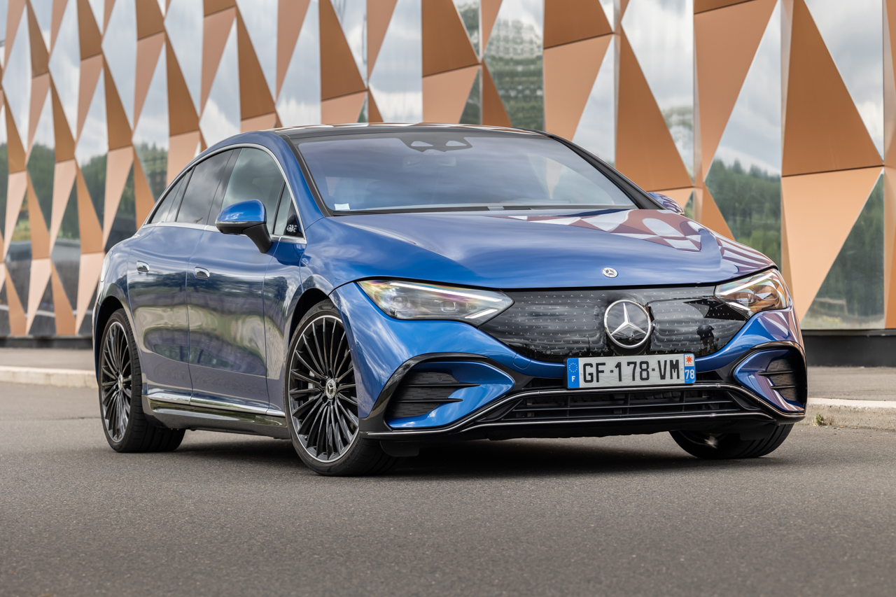 Photo 7 - Mercedes EQE AMG Line - Test d'autonomie Mercedes EQE ...