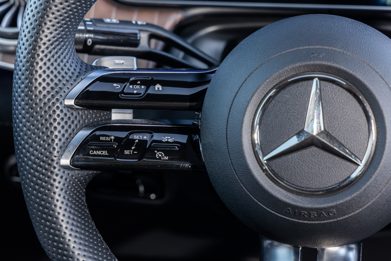 Photo 24 - Volant Mercedes - Test d'autonomie Mercedes EQE : nouveau ...