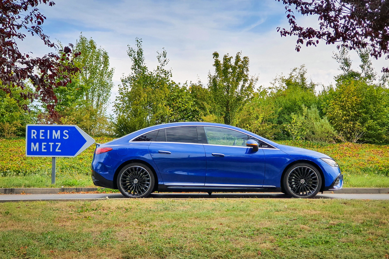 Photo 9 - DImensions Mercedes EQE - Test d'autonomie Mercedes EQE ...