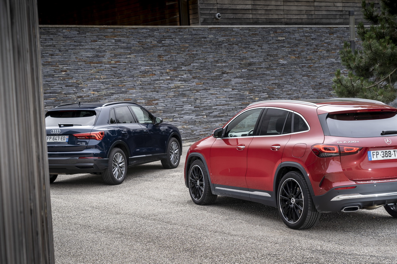 Photo 16 - Mercedes GLA (2020) vs Audi Q3 (2019) - Essai comparatif ...