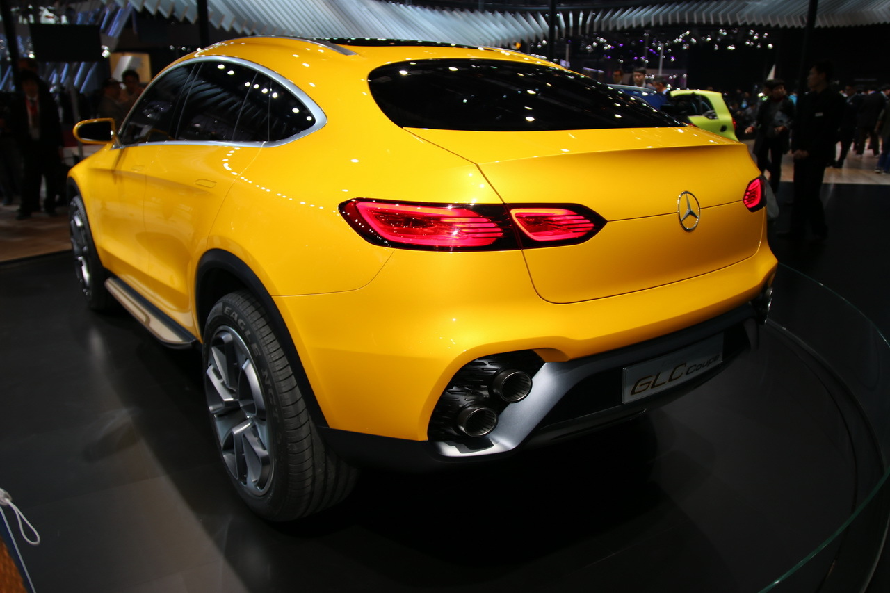Mercedes GLC Coupé Concept 2015 : il annonce le remplaçant du GLK