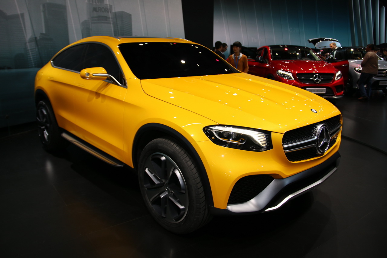 Mercedes GLC Coupé Concept 2015 : il annonce le remplaçant du GLK ...
