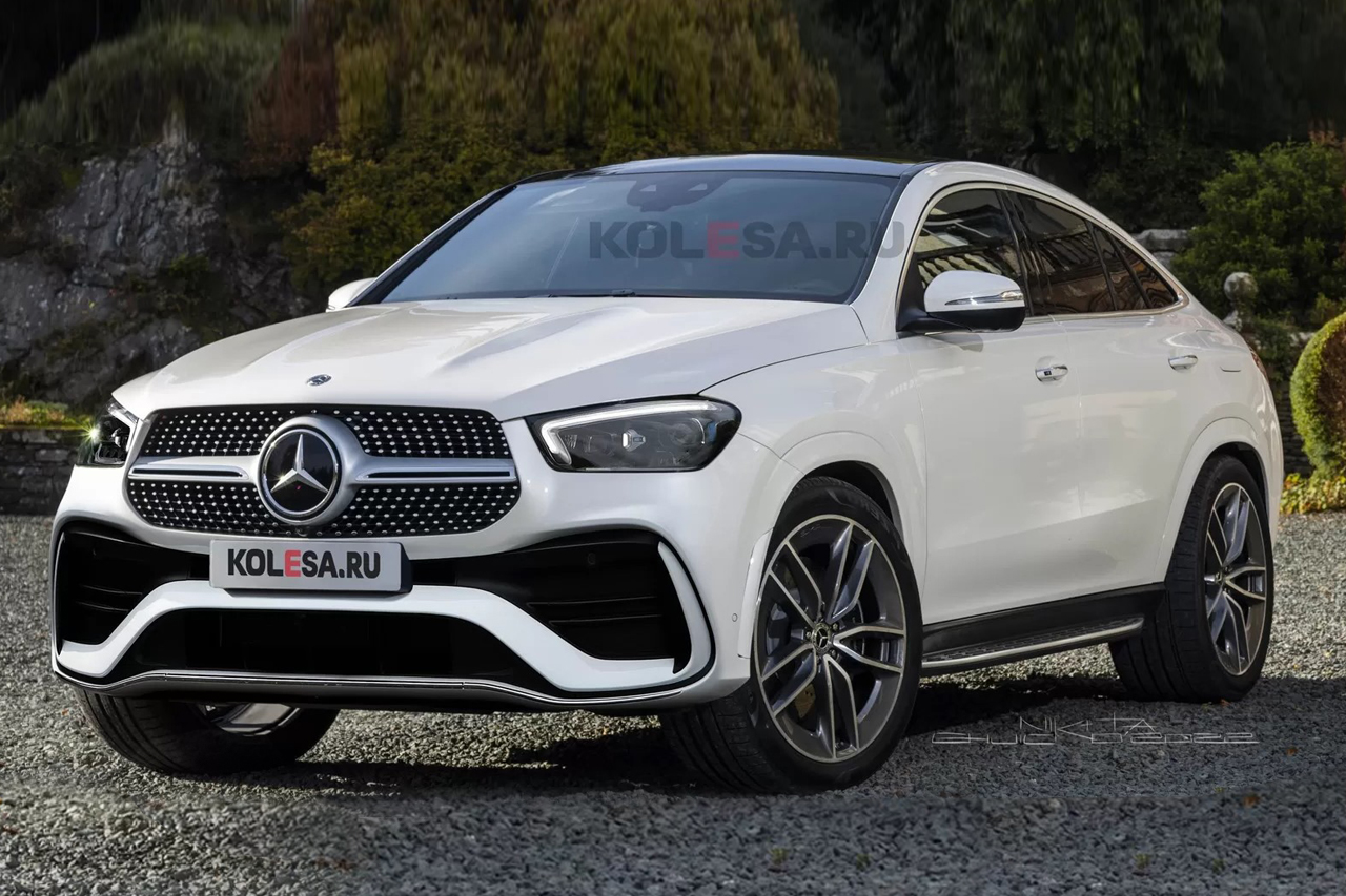 Mercedes GLE Coupé (2022). Le restylage du SUV coupé déjà imaginé