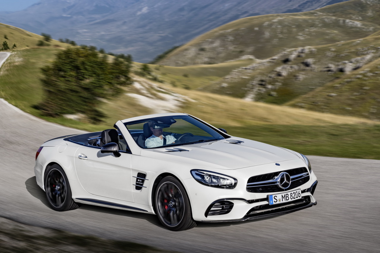 Mercedes-AMG SL (2021). 4 places, et 4 roues motrices