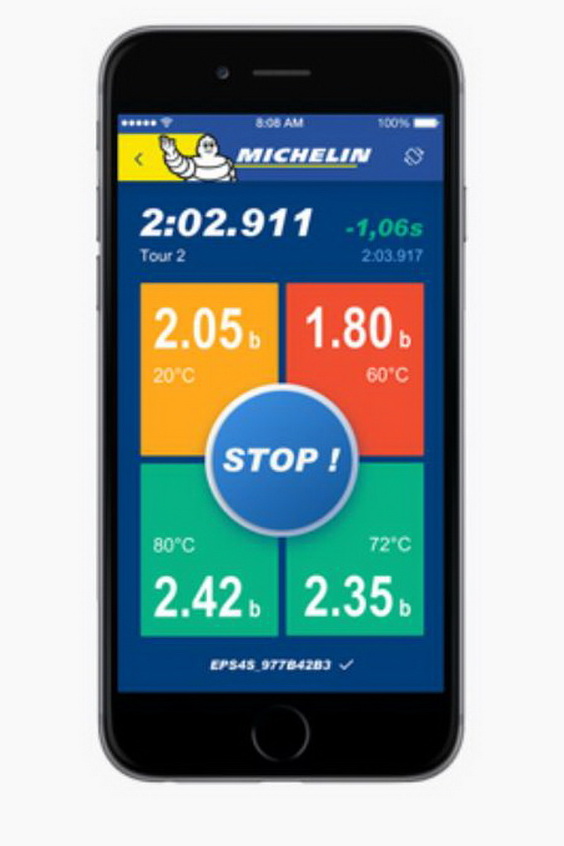 Michelin Track Connect : un pneu connecté pour le circuit