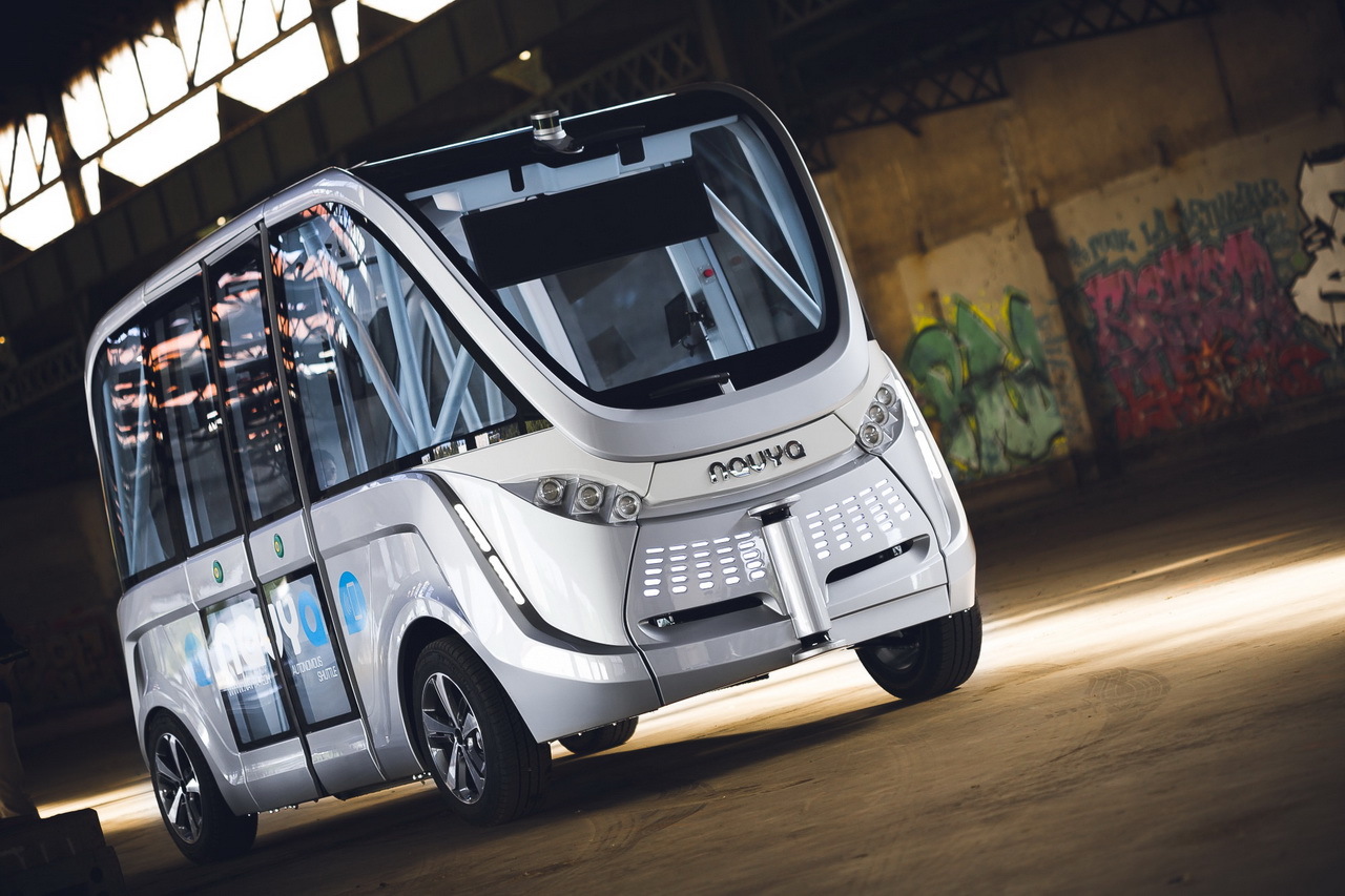 Navya Arma (2015) : la navette électrique et autonome française