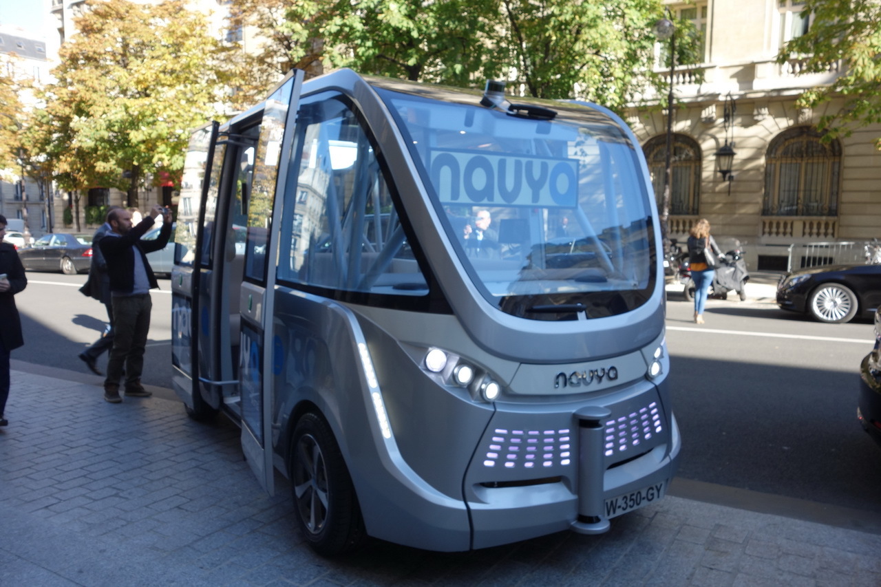 Photo 10 - Navya Arma - Navya Arma (2015) : la navette électrique et ...