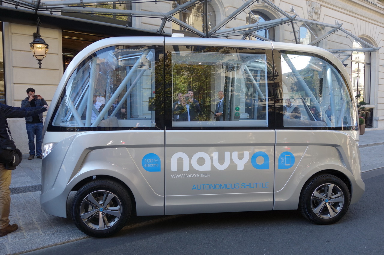 Photo 12 - Navya Arma - Navya Arma (2015) : la navette électrique et ...