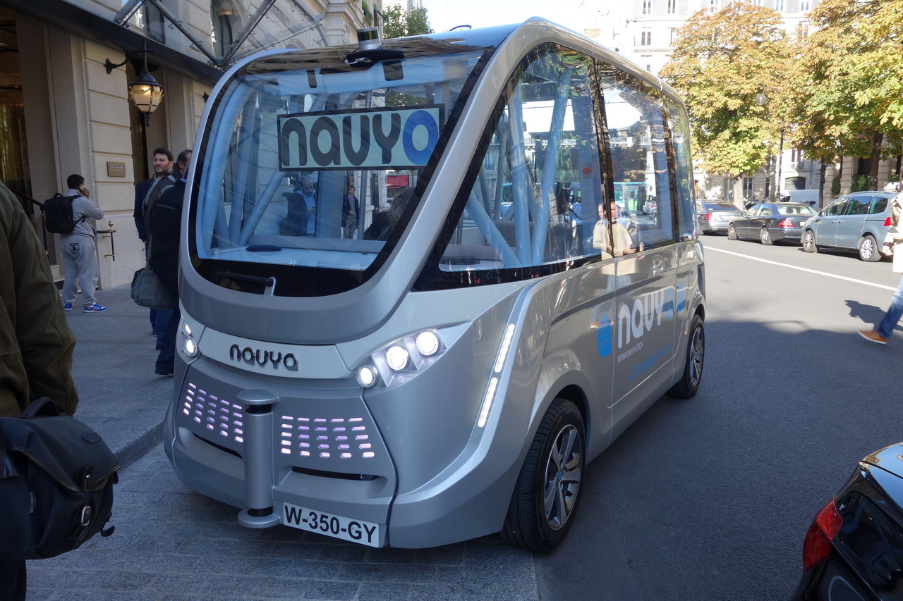 Photo 13 - Navya Arma - Navya Arma (2015) : la navette électrique et ...