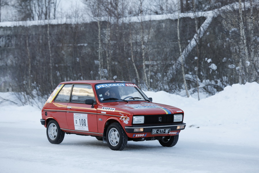 Photo 3 - Peugeot 104 ZS Coupe 104 ZS Glace circuit Tignes neige ...